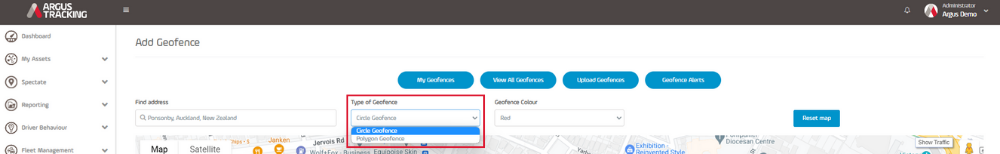 How to create a Geofence – How can we help?