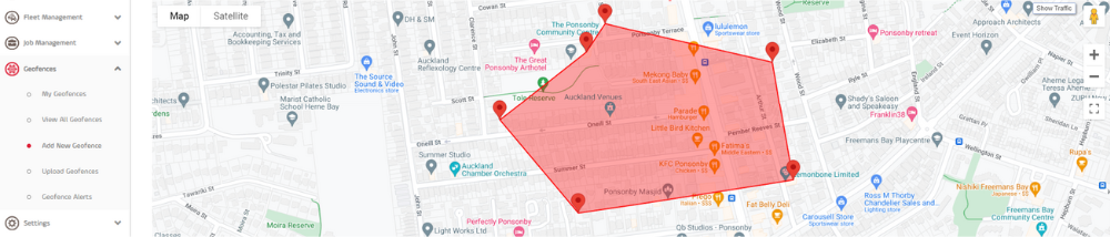 How to create a Geofence – How can we help?