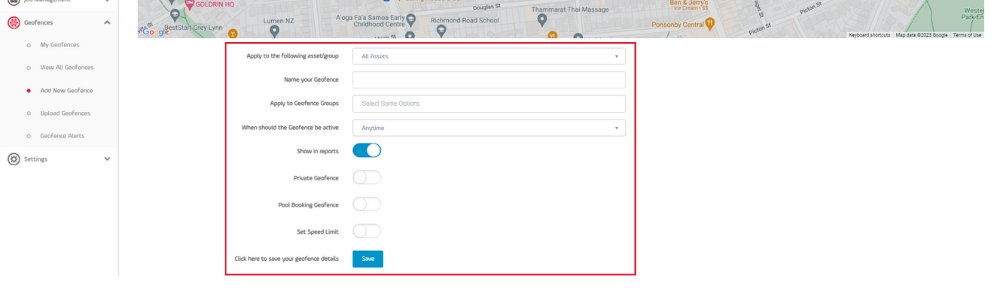 How to create a Geofence – How can we help?